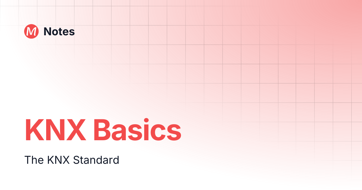 KNX Basics | Notes